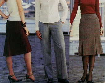 New Look Sewing Pattern 6271, Misses' Drawstring Waist Skirts and Wide ...