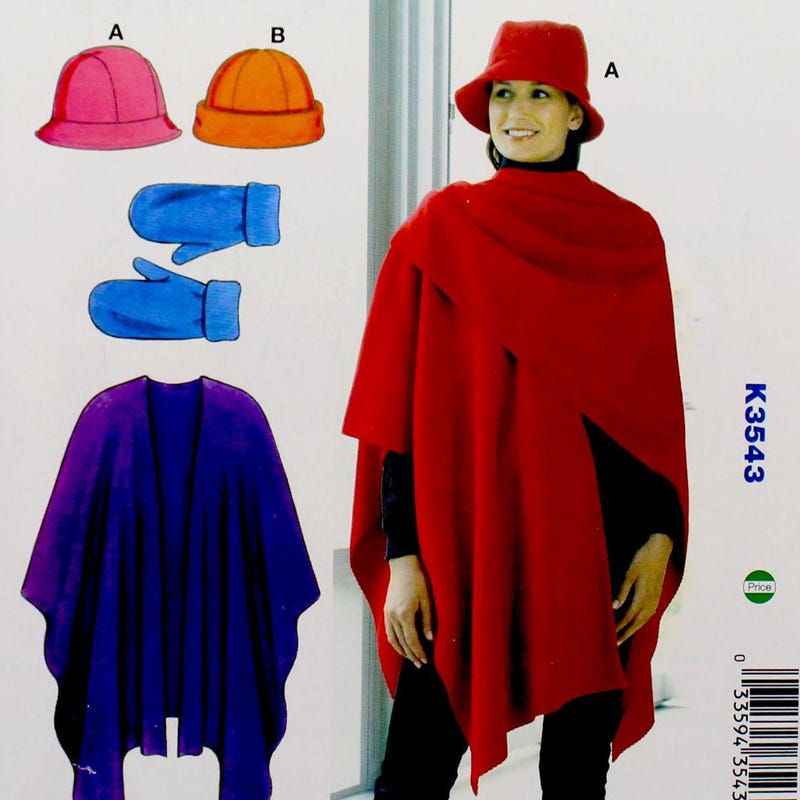 Fleece Shawl Pattern - Etsy