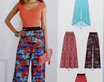 New Look Sewing Pattern 6516, Misses' Easy Ruffled Skirt Sewing Pattern ...