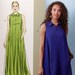 Butterick Sewing Pattern 6016, Misses' Sleeveless Dress With Neckline ...