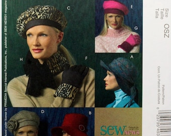 Simplicity Sewing Pattern R11307, Chemo Lined Hats Sewing Pattern ...