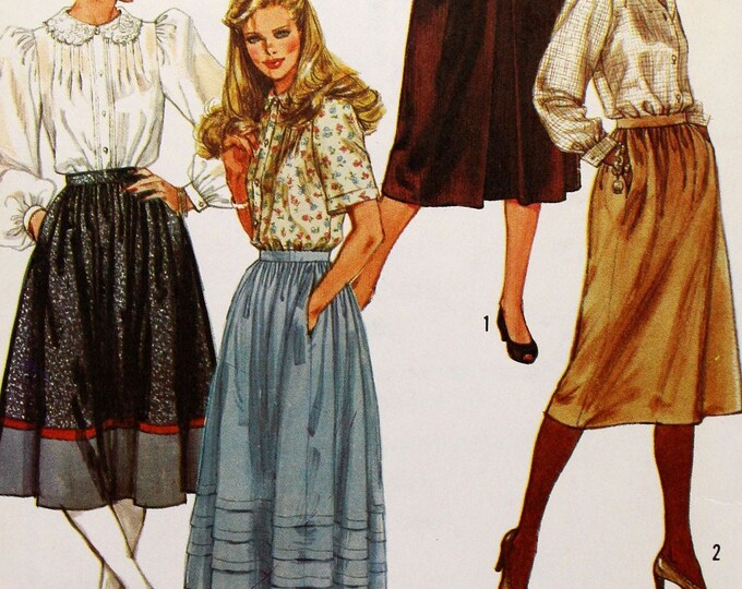 Simplicity Sewing Pattern 6370, Misses' Gathered Skirts Sewing Pattern ...
