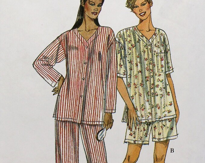Simplicity Sewing Pattern 8487, Misses' Easy Pajama Top, Pants and ...