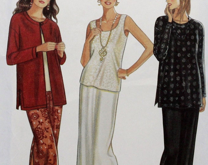 New Look Sewing Pattern 6107, Misses' Front Blouse and Pencil Skirt ...