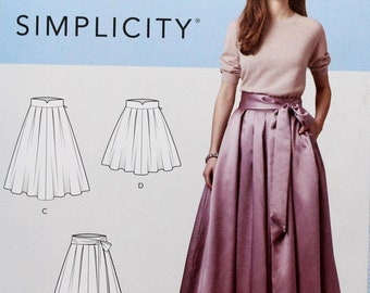 Simplicity 7693, Misses' Straight Skirt, Pants and Shorts Sewing ...