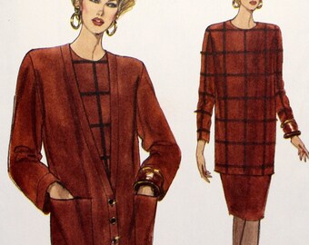 Vogue Sewing Pattern 7979, Misses' Loose-fitting Jacket, Tapered Pant ...