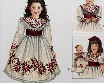 Simplicity Sewing Pattern 5704, Child's Easy Dress With Bodice and ...