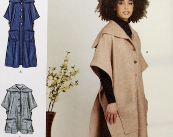Simplicity Sewing Pattern 9335 Misses' Poncho and Wraps, Uncut/ff, One ...