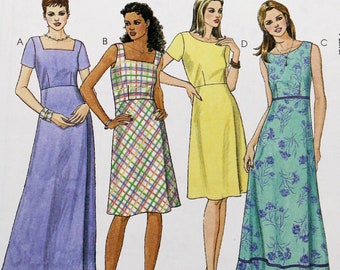 Mccall's Sewing Pattern 9249, Misses' Easy Pullover Dress, Uncut/ff ...