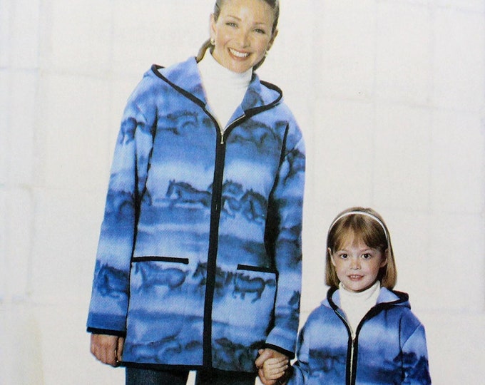 Butterick Sewing Pattern 6415, Childs'/girls'/misses' Straight Jacket ...