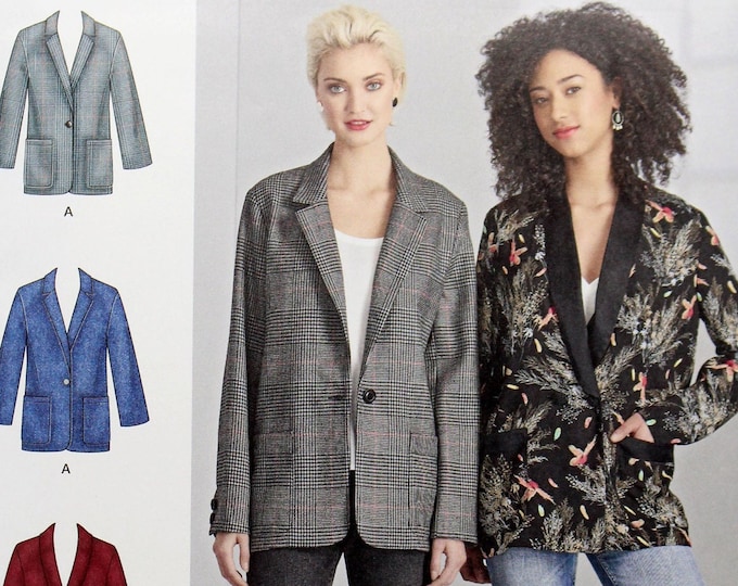 Simplicity Sewing Pattern 8697, Women's Oversized Blazer, Uncut/ff ...