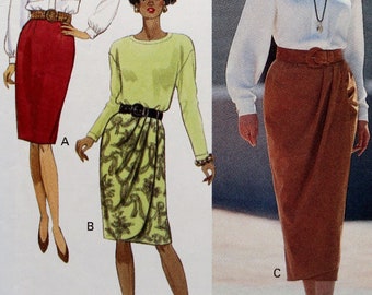 New Look Sewing Pattern 6516, Misses' Easy Ruffled Skirt Sewing Pattern ...