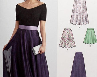 New Look Sewing Pattern 6271, Misses' Drawstring Waist Skirts and Wide ...