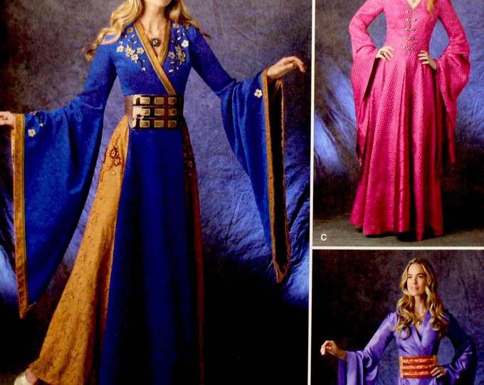 Simplicity Sewing Pattern 1009, Misses' Medieval, Fantasy Costume ...