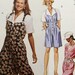 Butterick Sewing Pattern 5882 Misses' Lined Dress With - Etsy