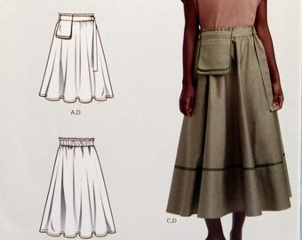 Simplicity Sewing Pattern D0654, Misses' Easy Skirt or Pants Sewing ...