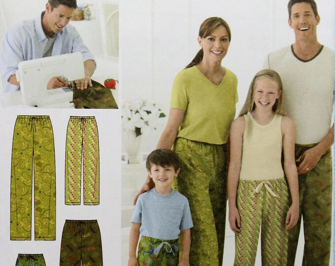 Simplicity Sewing Pattern 2290, Child's, Teens' and Adults' Pants ...