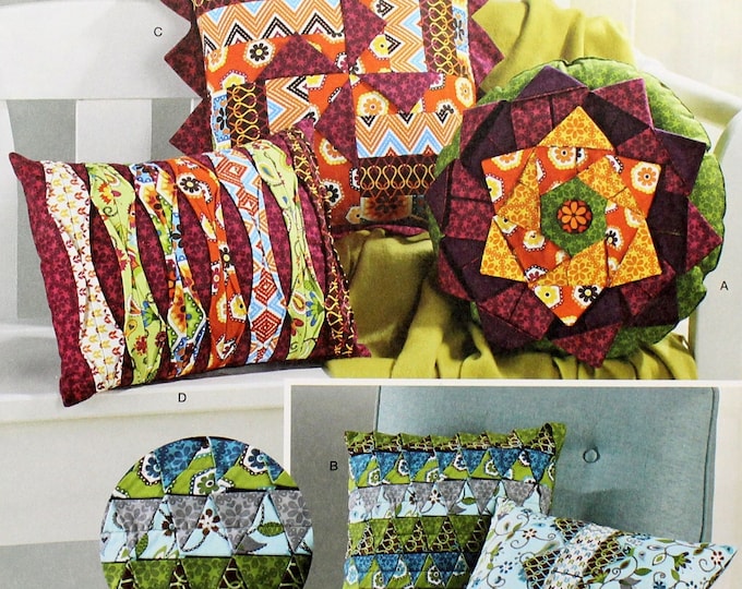 Simplicity Sewing Pattern 1340, Decorative Pillows, Betz White Pillows ...