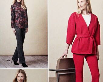 Simplicity Sewing Pattern 8568, Misses' Jacket, Top, Pants and Skirt ...