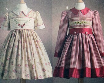 Vogue Sewing Pattern 9229, Children's Easy Raised Waist Dress, Uncut/ff ...