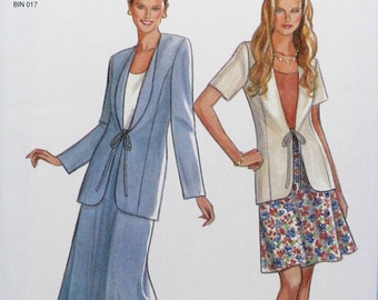 New Look Sewing Pattern 6524, Misses' Jacket, Tunic and Skirt With ...