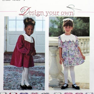 Simplicity Sewing Pattern 9376 Child's Dress With Full - Etsy