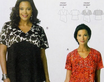 Butterick Sewing Pattern 5948, Misses' Easy Pullover Top With Sleeve ...