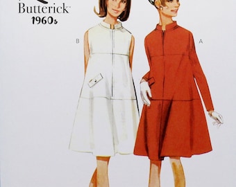 Butterick Sewing Pattern 5953, Misses' Easy Retro Wrap Dress, Uncut/ff ...