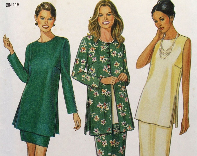 New Look Sewing Pattern 6524, Misses' Jacket, Tunic and Skirt With ...