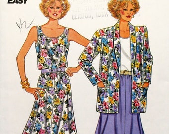 Simplicity Sewing Pattern 8568, Misses' Jacket, Top, Pants and Skirt ...