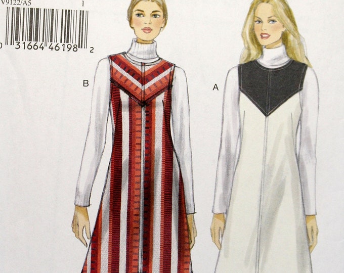 Vogue Sewing Pattern 9122, Misses' Easy Lined Jumper, Uncut/ff, Misses ...
