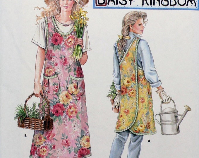 Butterick Sewing Pattern 4087, Five Aprons Sewing Pattern, Uncut/ff ...