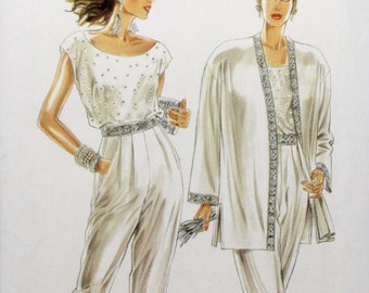New Look Sewing Pattern 6107, Misses' Front Blouse and Pencil Skirt ...