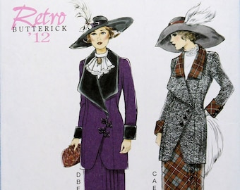 Butterick Sewing Pattern 5953, Misses' Easy Retro Wrap Dress, Uncut/ff ...