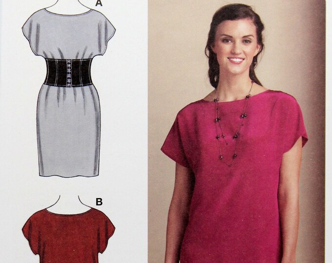 Kwik Sew 3579, Misses' Pullover Dress and Belt Sewing Pattern, Uncut/ff ...