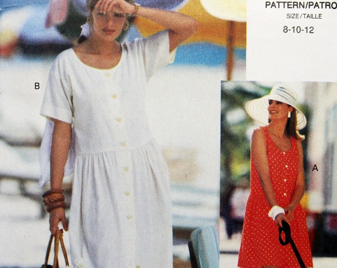 Vogue Sewing Pattern 8315, Misses' Easy Drop Waist Dress, Uncut/ff ...