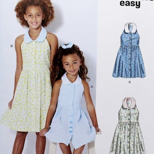 New Look Sewing Pattern 6727, Child's and Girls' Front Button ...