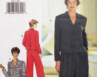Butterick Sewing Pattern 4871, Misses' Easy Jacket, Dress and Pants ...