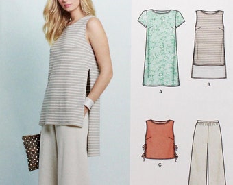 New Look Sewing Pattern 6157, Misses' Jacket, Tops and Pants, Uncut/ff ...