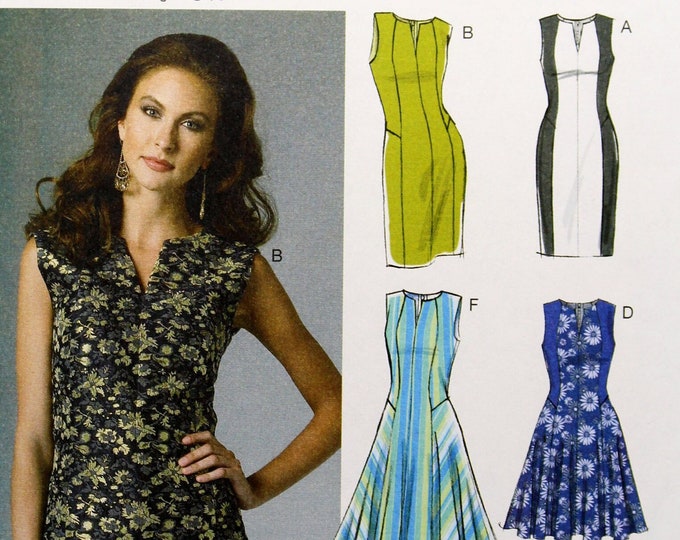 Vogue Sewing Pattern 9050, Misses' Easy Dress, Uncut/ff, Misses' Size ...