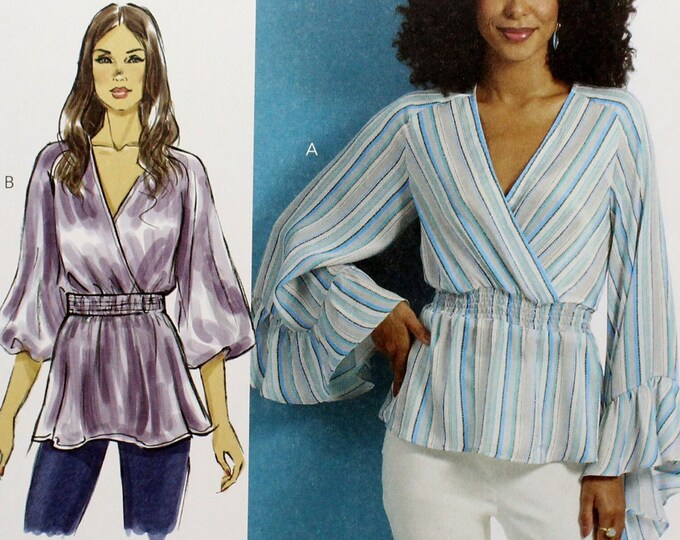 Butterick Sewing Pattern 5463, Misses' Pullover Top, Tunic With Bateau ...