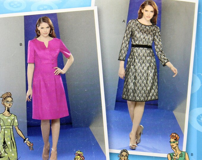 Simplicity Sewing Pattern 2212, Misses' Dress With Bodice and Length ...