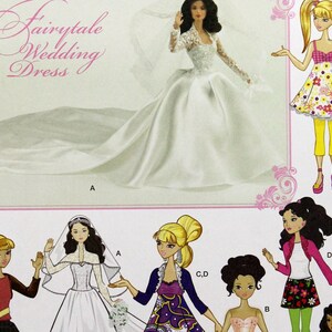 PDF Copy Vintage Patterns Simplicity 5215 Clothes for Fashion Dolls 11 ...