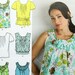 Simplicity Sewing Pattern 2892, Misses' Easy Tops With Neckline ...