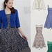 New Look Sewing Pattern 6390, Misses' Dress With Full Skirt and Bolero ...