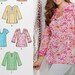 Simplicity Sewing Pattern 1461, Women's Tunic With Neckline and Sleeve ...