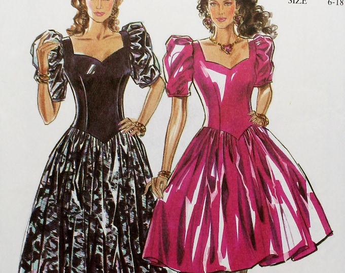 New Look Sewing Pattern 6097, Misses' Dress With Raised Waistline ...