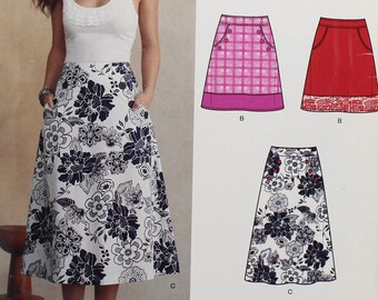 New Look 6745 Skirt Uncut Sewing Pattern Sizes 8-18 - Etsy