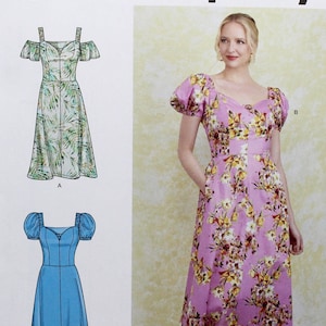Simplicity Sewing Pattern 9918, Misses' Dress With Sleeve and Length ...