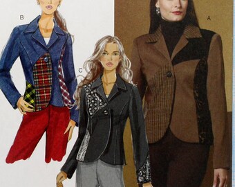 Butterick Sewing Pattern 5359, Misses' Easy Vest With Neckline and Hem ...